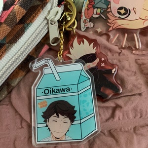 Volleyball Anime Milk Stickers - Etsy