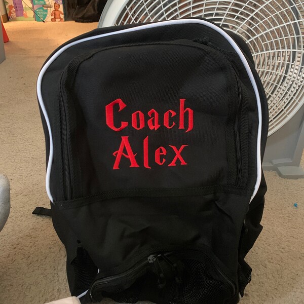 Personalized Soccer Backpack, Equipment Bag, Soccer Ball Bag, Sports ...
