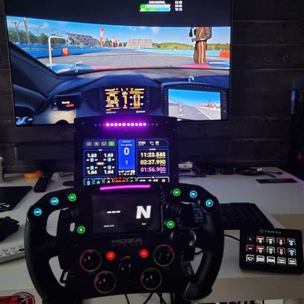 KGL Sim Racing Pc Magnetic Dashboard (KGL-DDU4-M, KGL-DDU5-M or Kgl-ddu ...
