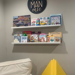 LARGE Little Man Cave Round 3D Wooden Sign Boys Room Decor | Etsy