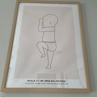 PRINTABLE CUSTOM BIRTH Poster, Newborn Illustration in Scale 1:1, Birth ...