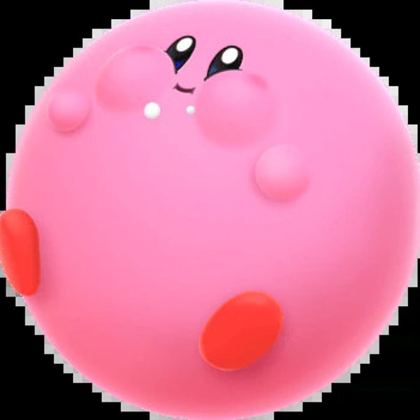 Kirby's Dream Buffet PNG Bundle | Kirby Cafe Cute Print Art Poster ...
