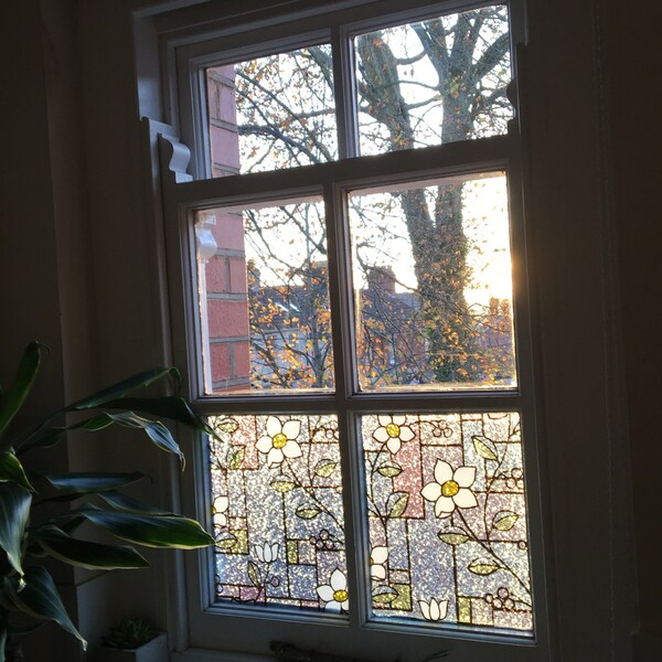 Frosted Bubble Free Window Film Decals Stickers for Glass Screens ...