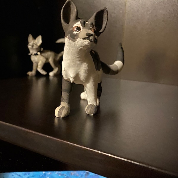 Custom Cat Figure and 3D Print Cat Base - Etsy