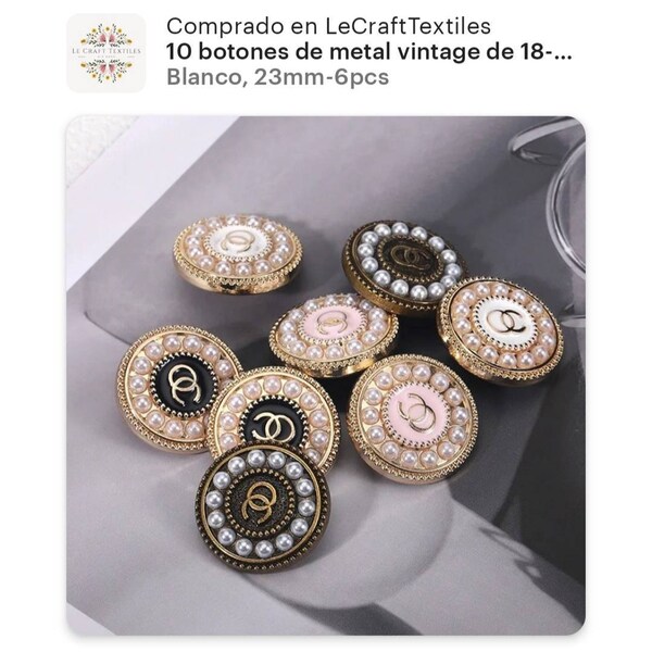 2pcs Bump Metal Buttons Flat Plain Plane Gold Silver Shank ,for Shirts ...