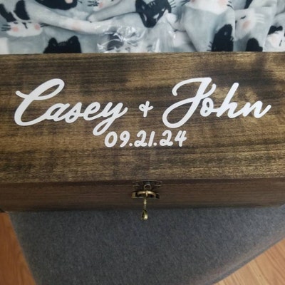 Event Program Box Wedding Program Holder Church Program Box Reception ...