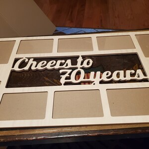 Custom Text Photo Collage Frame Personalized Photo Frame - Etsy