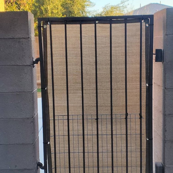 Custom Gate Privacy Screen Panel -shade and Privacy Barrier for Gate ...