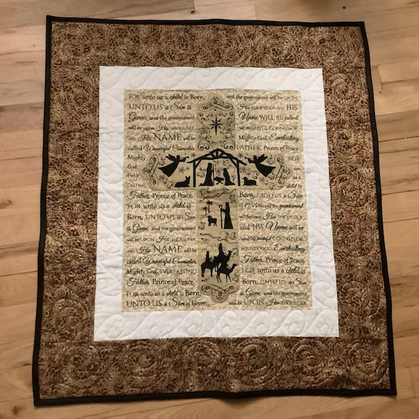 Christian Cross Quilt, Handmade Prayer Quilt, Ordination Gift, Cross ...