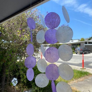 30 Round Capiz Shells 2 5cm With 2 Holes in Various | Etsy