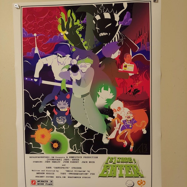 Homestuck Print - End of Act 5 Printed Parody Poster - [S]: Cascade - Etsy