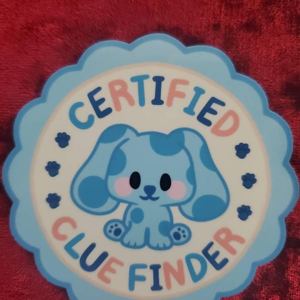 Clue Dog Pins | Kawaii Hard Enamel Pin - Etsy
