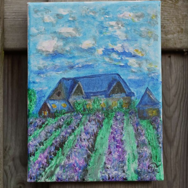 High Summer | Painting for Bedroom | Original Painting Oil on Canvas ...