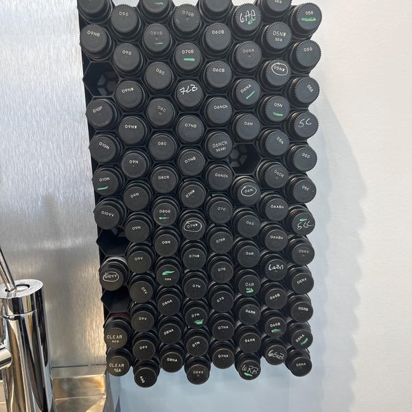 Wall Mount Organizer for Redken Shades EQ Storage | Hexagon Style ...