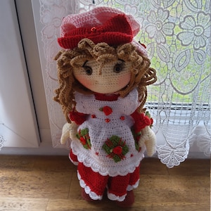 Amigurumi haakpatroon Marieke crochet doll pattern | Etsy