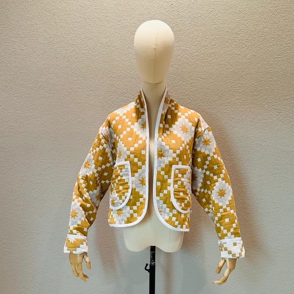 Coast Coat - Quilt Coat PDF Sewing Pattern | Beginner Friendly | Unisex ...