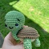 PATTERN: Shell the Baby Sea Turtle Amigurumi Sea Turtle - Etsy Canada