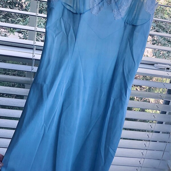 Deadstock 80s Blue and Teal Cotton Denim Snap Front Vest by Caridrey ...