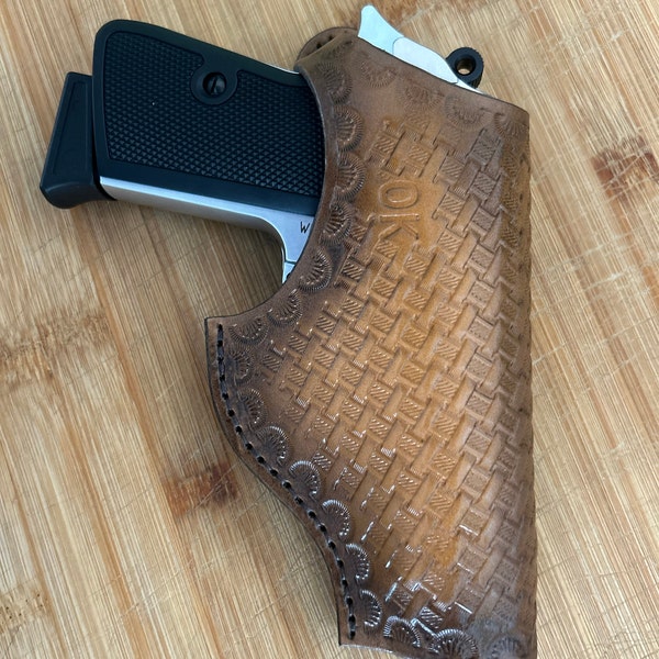 Driving Holster Colt 1911 Cross Draw OWB RH Holster Belt 1 3/8 Handmade ...