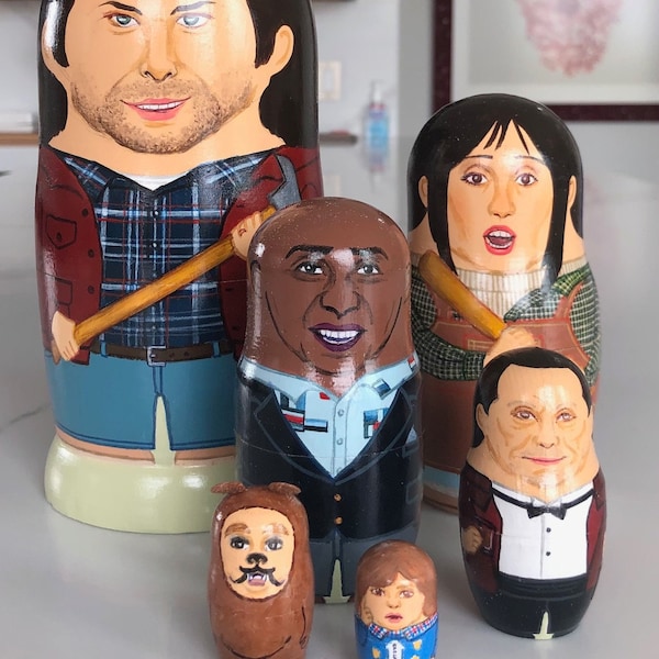 Willy Wonka and the Chocolate Factory Matryoshka Dolls - Etsy