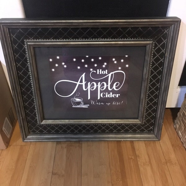 Hot Apple Cider Sign, Warm up Here Sign, Wedding Printables, Wedding ...
