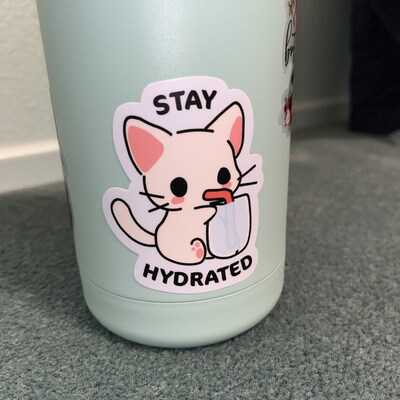 Kawaii Cat Workout Planner Stickers Workout Reminders Cute - Etsy