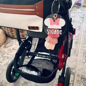 Disney Inspired Stroller Tag WDW Custom Tag Acrylic Personalized ...