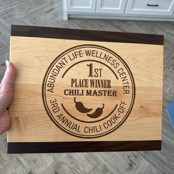 Chili Cookoff Award, Food Competition Prize, Personalized Winners ...