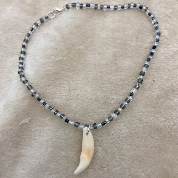 10 Coyote Teeth Fangs Canine Animal Teeth Pre-drilled Jewelry Beads ...