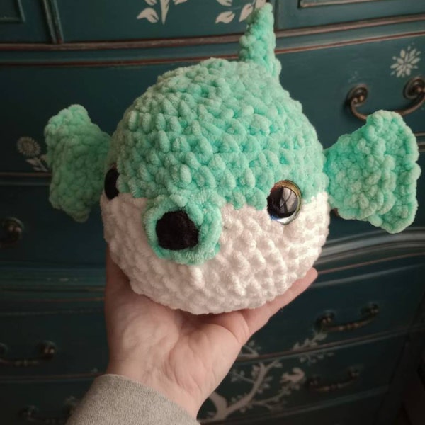 Penelope Puffer Fish CROCHET PATTERN, Amigurumi Crochet Pattern, PDF - Etsy