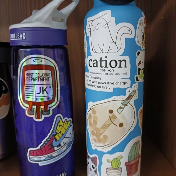 Quiet Lab Stickers for Laptop, Funny Laboratory Cute Sticker, Science ...