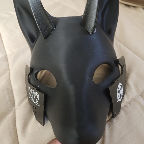 Therian Fox Mask Base - Masquerade Kitsune Mask - Etsy