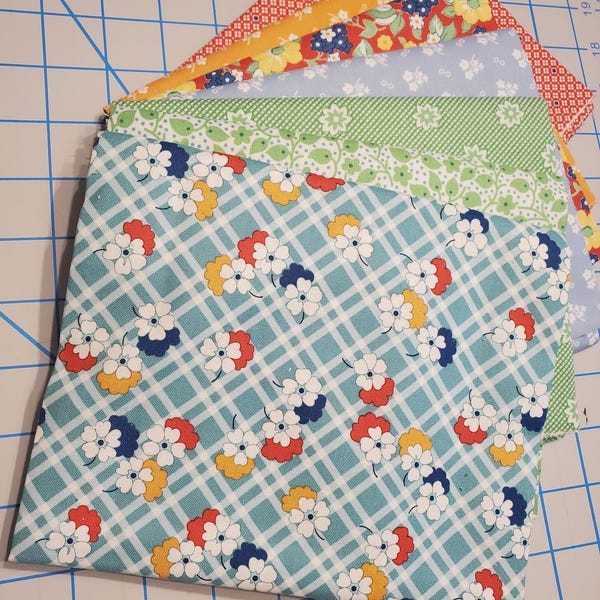 Grow & Harvest by Alexandra Bordallo for Art Gallery Fabrics - GRH14405 Grow Your Own - 1/2 Yard ...