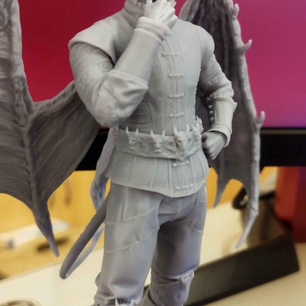 IMPALER BUST - Paintable Figure | Highly Detailed 12K 3D Printed Statue ...