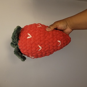 Strawberry Plushie Crochet Pattern Downloadable PDF - Etsy