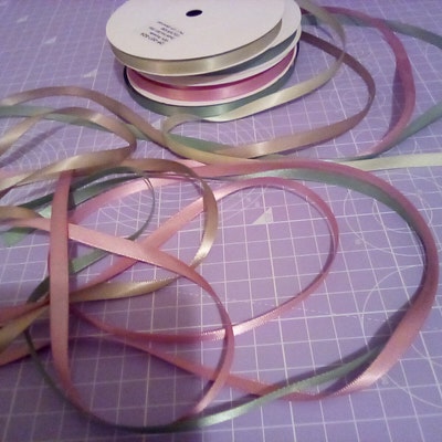 7mm Double Side Satin Ribbon 2 Metre or 25 Metres Full Roll - Etsy