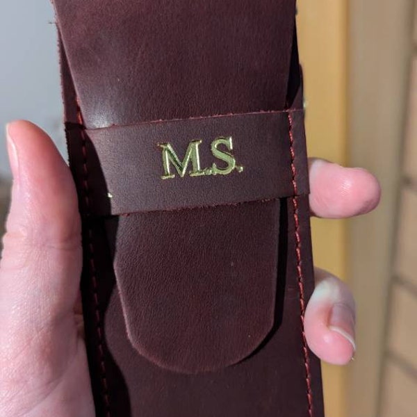 Personalized Leather Key Case, Leather Key Holder, Key Pouch Holder ...