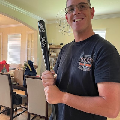 Custom Full Color Logo Baseball Bat - Etsy