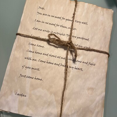 Cardan's Letters to Jude - Etsy