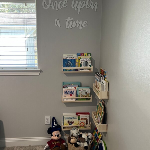 Once Upon A Time, Classroom Wooden Sign, Reading Corner, Elementary ...
