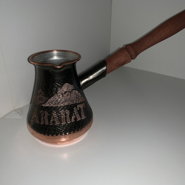 Copper Coffee Pot Maker, Jazzve, Turkish Cezve Ibrik, Armenia Jezve ...