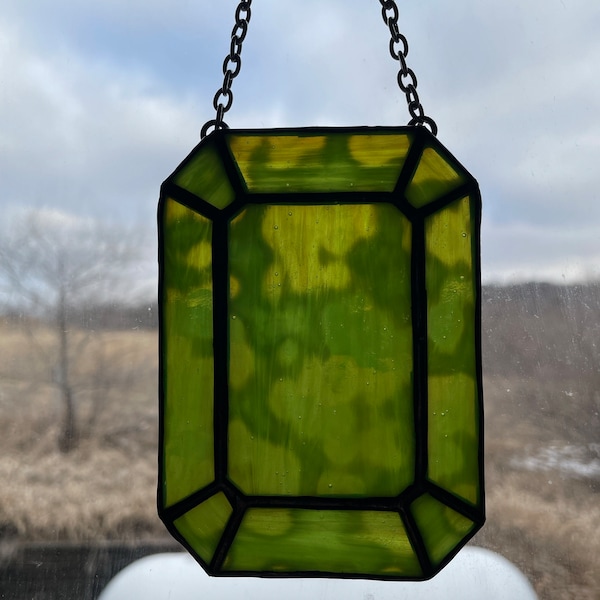 Beginner Stained Glass Geometric Patterns, Modern Stained Glass Gems ...