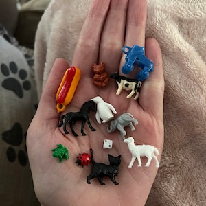 Vintage Miniature Trinkets Tiny Plastic Toys for Advent Calendars ...