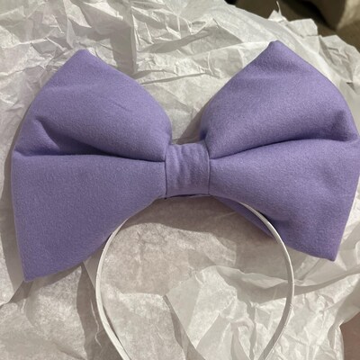 Daisy Bow Daisy Duck Bow Big Pink Bow by Born Tutu Rock - Etsy