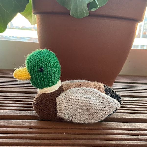 Mallard Duck Knit Kit - Beneduck Cumberquack - Knit a Cute Duck ...