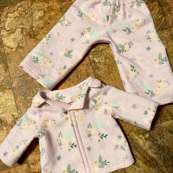 Doll Pyjama PDF Sewing Pattern and Tutorial - for Studio Seren Stuffed ...