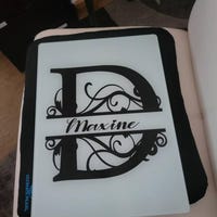 Split Monogram Svg, Split Letter Svg. Alphabet Svg Files for Cricut ...