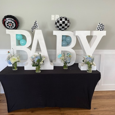 Foam Letters Personalized, Standing, Thick Foam Letters 30 Tall & 12 or ...
