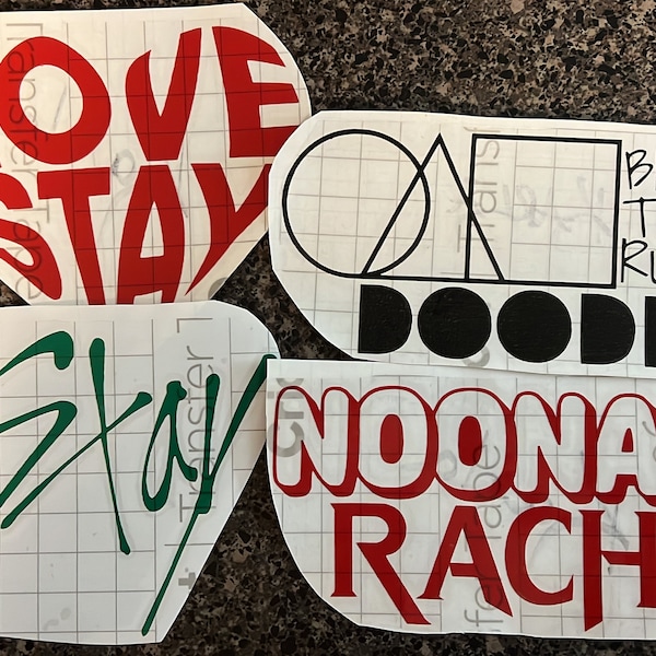 Stray Kids Letters - Etsy