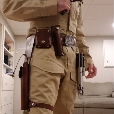 Luke Skywalker Empire Strikes Back Inspired Costume Belt - Etsy
